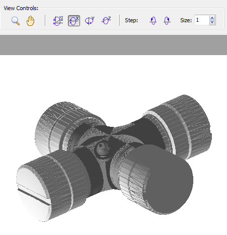 Rotate around the X axis